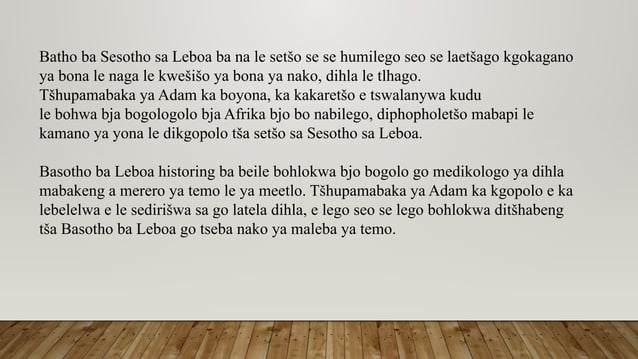 Tswalo ya tsatsi AFT 220_PEGO_NONWANE YA PHETELETSANNETE .pptx