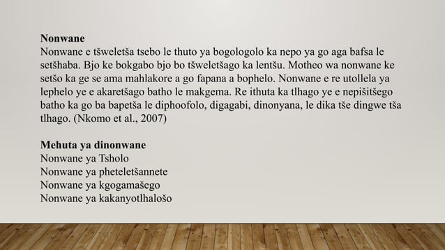 Tswalo ya tsatsi AFT 220_PEGO_NONWANE YA PHETELETSANNETE .pptx
