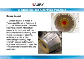 TSX SCREEN Centrifuge Introduction and Solutions | PPT