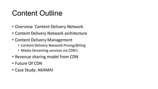 Content Delivery Network | PPTX