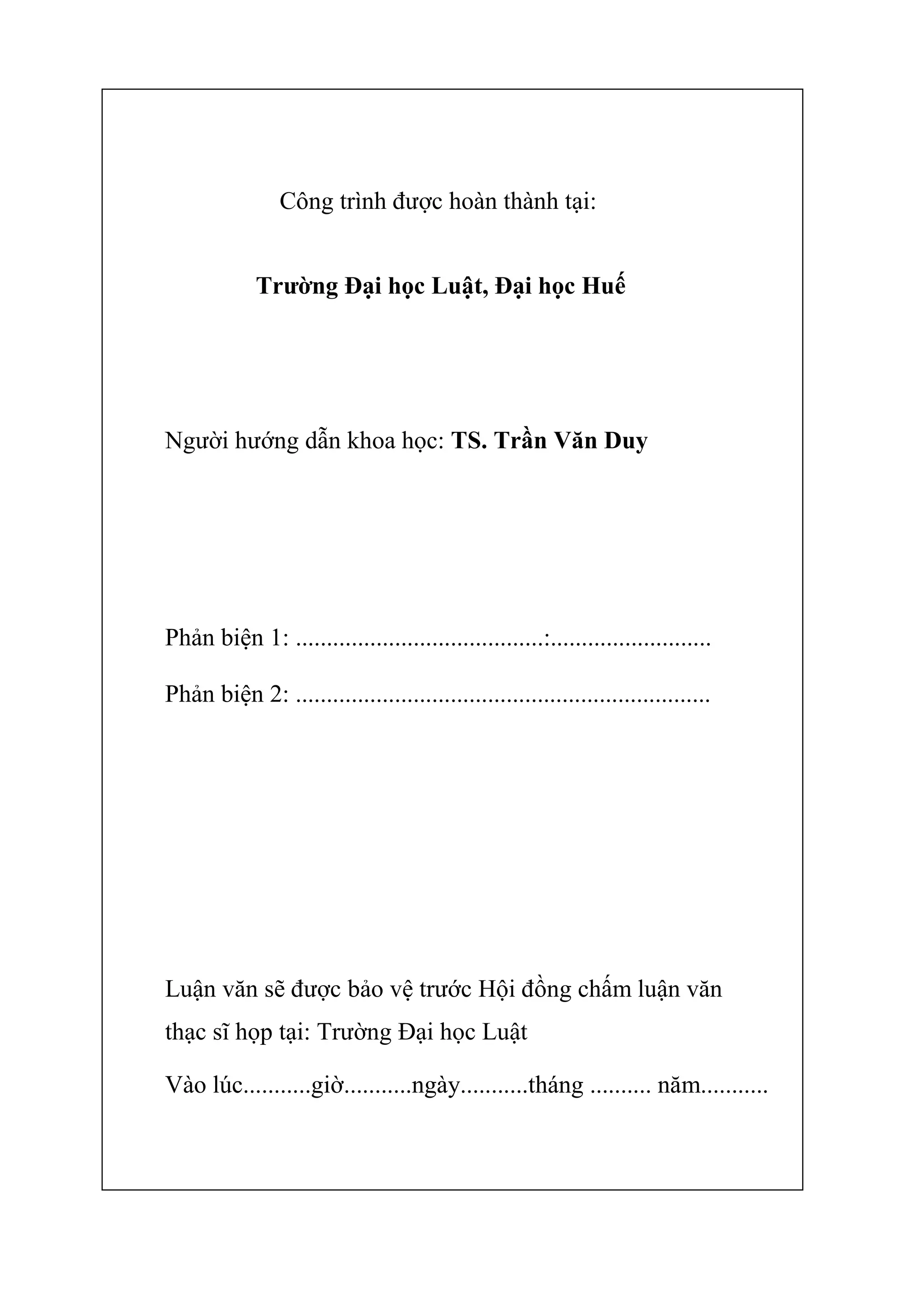 Luận văn: An toàn lao động theo pháp luật Việt Nam, HAY | PDF