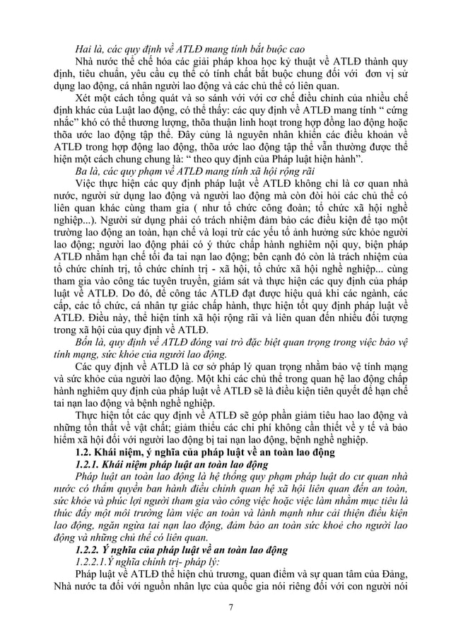Luận văn: An toàn lao động theo pháp luật Việt Nam, HAY | PDF