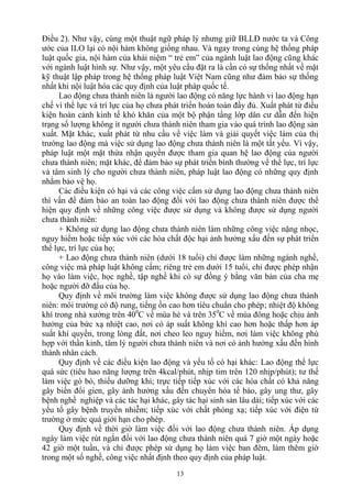 Luận văn: An toàn lao động theo pháp luật Việt Nam, HAY | PDF