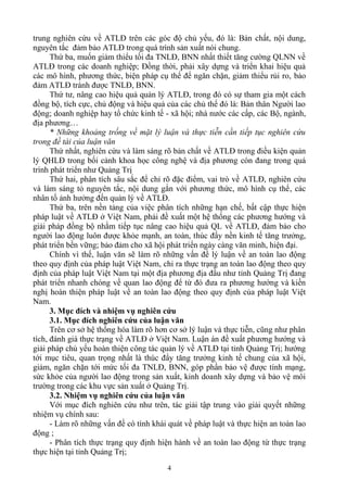 Luận văn: An toàn lao động theo pháp luật Việt Nam, HAY | PDF