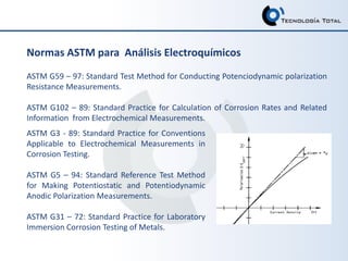 analisis electroquimicos, análisis electroquímicos | PDF