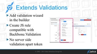 JahiaOne 2015 - Form Factory, architecture and extension points | PPT