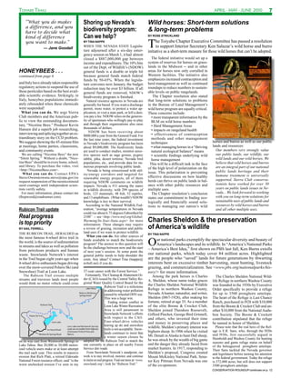 April-June 2010 Toiyabe Trails Newsletter, Toiyabe Sierra Club | PDF