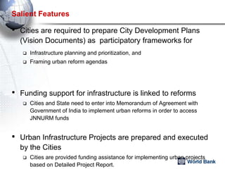 Jawaharlal Nehru National Urban Renewal Mission | PPTX