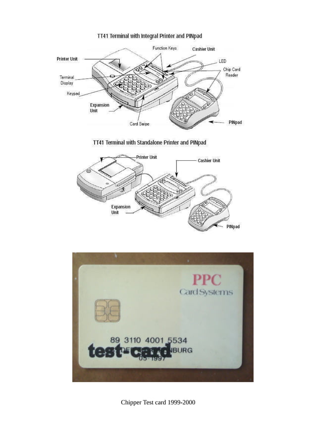 Chipper + TT41 POS terminal | PDF