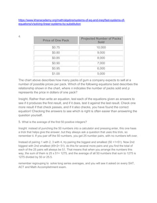 Kahn Help for ACT Math II | PDF