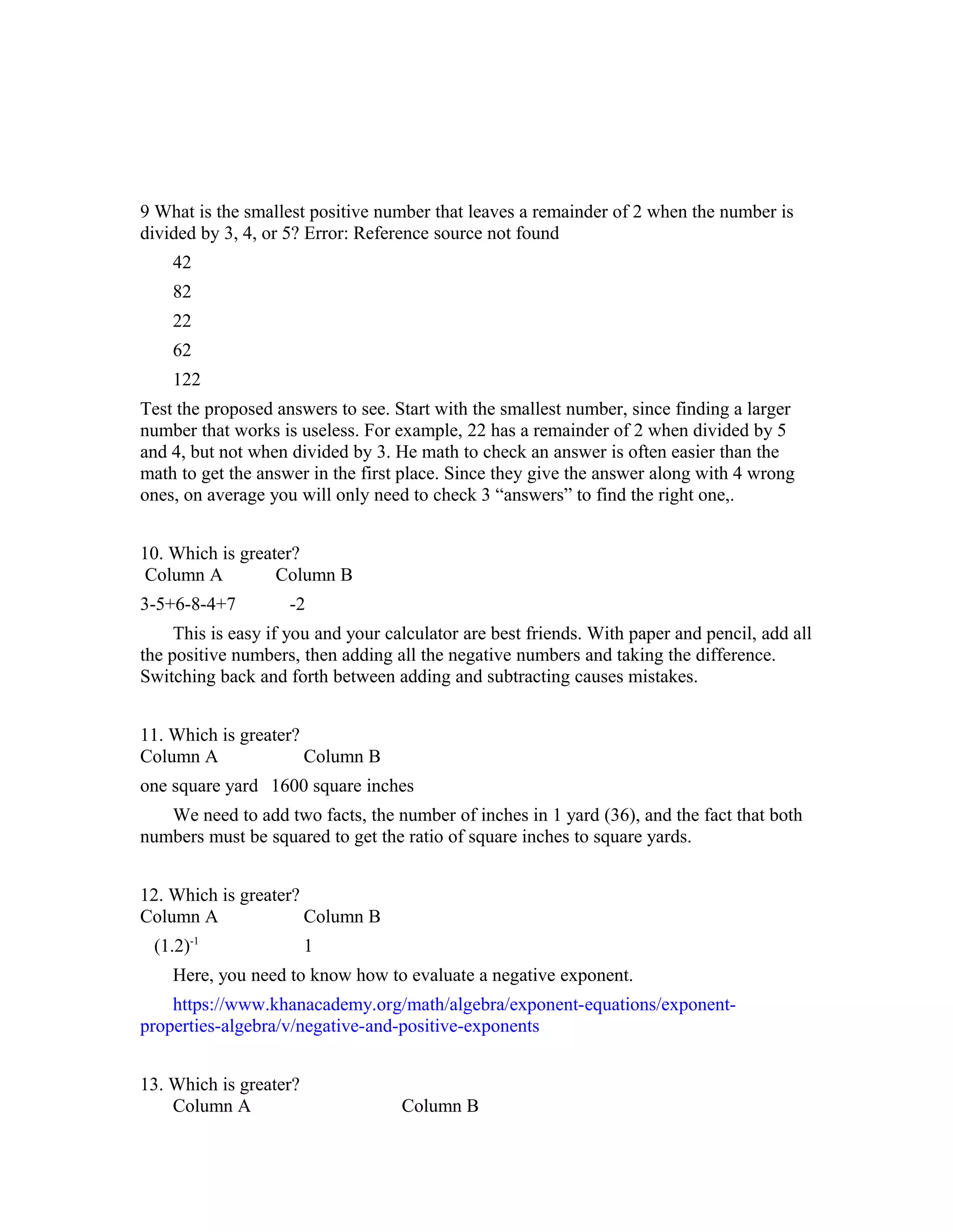 Kahn Help for ACT Math III | DOC
