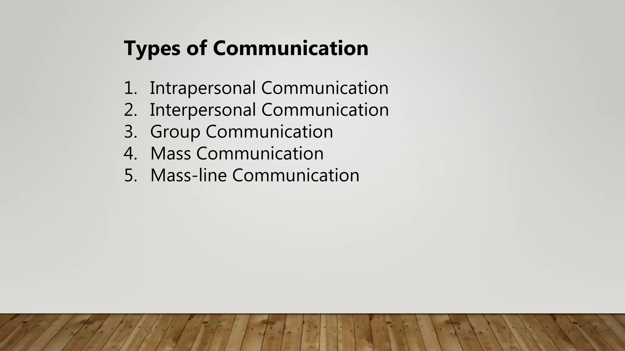 Types of Communication | PPTX | Technology & Computing