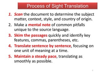 TT Sight Translation | PPTX