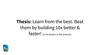 Deep dive into a competitor | PDF