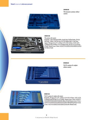 TTA (Tibial Tuberosity Advancement) surgical instruments surgical ...