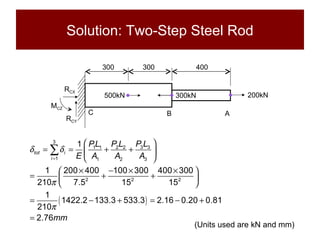 Structures and Materials- Section 6 Axially Loaded Structural Members | PPT