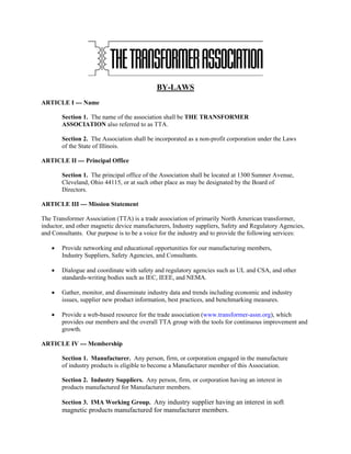 TTA Membership Package | PDF