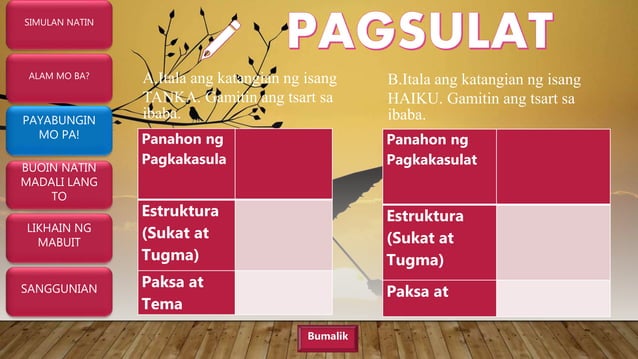 tanka at haiku Tula sa Japan | PPTX | Poetry | Books and Literature