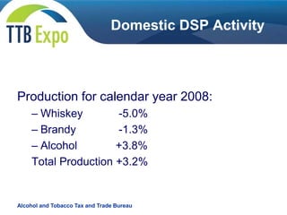 Overview of the Distilled Spirits Industry | PDF