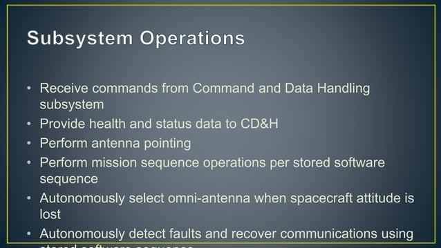 telemetry tracking and command systems | PPTX