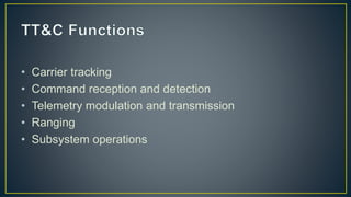 telemetry tracking and command systems | PPT