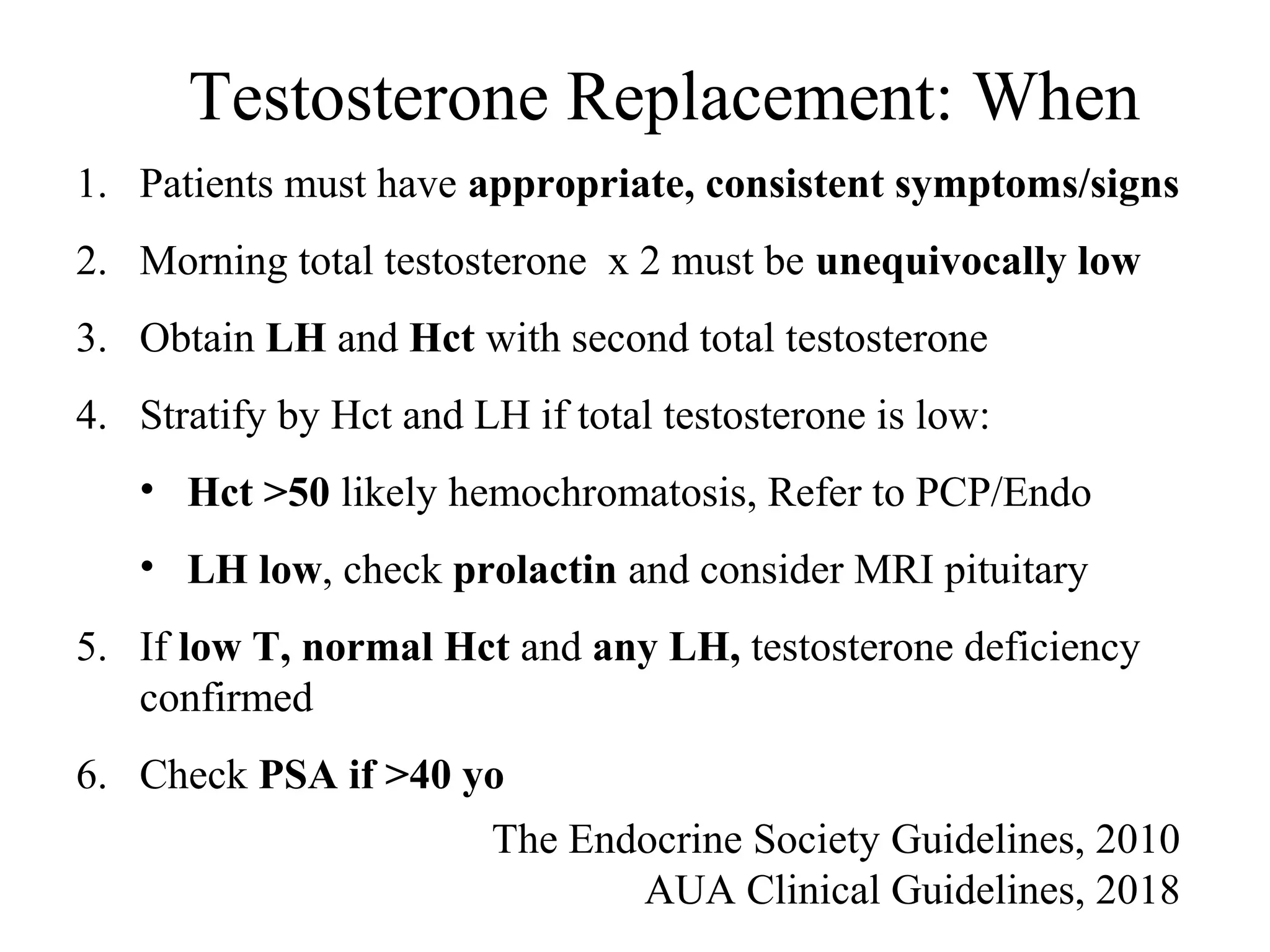 Dr. Paul Turek: Male Hypogonadism and Testosterone | PPT