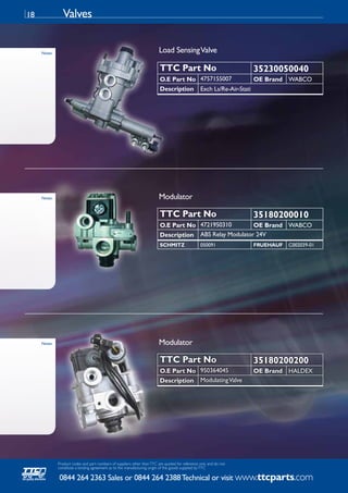 Ttc air brake catalogue | PDF