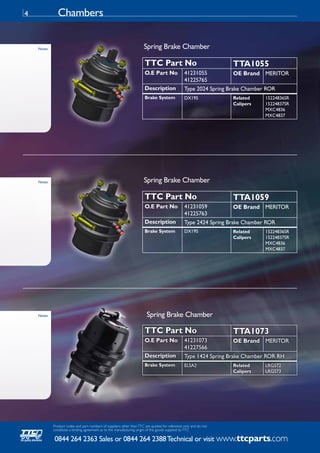 Ttc air brake catalogue | PDF