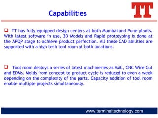 Tt company profile march 2012 | PPT
