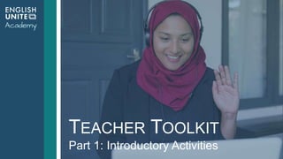 Part 1: Introductory Activities | PPT