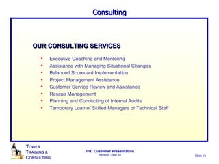 TTC Services Presentation | PPT