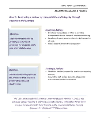 Total Team Commitment: Strategic Plan 2017-2022 | PDF