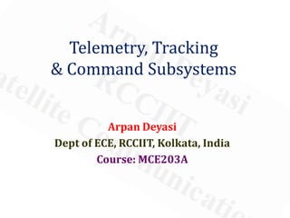 TT&C subsystem | PDF
