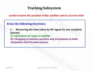 TT&C subsystem | PDF