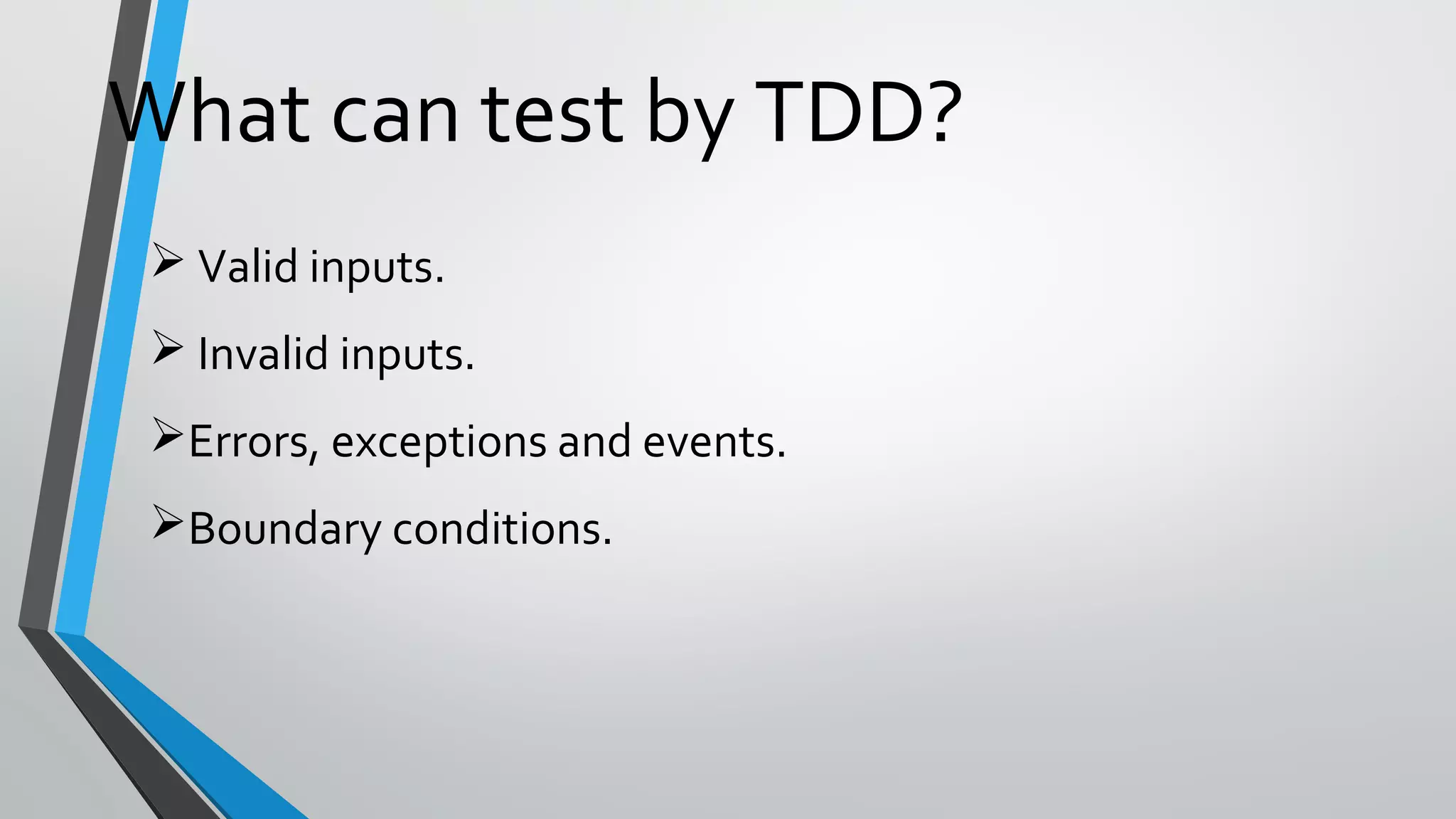 Test Driven Development | PPT