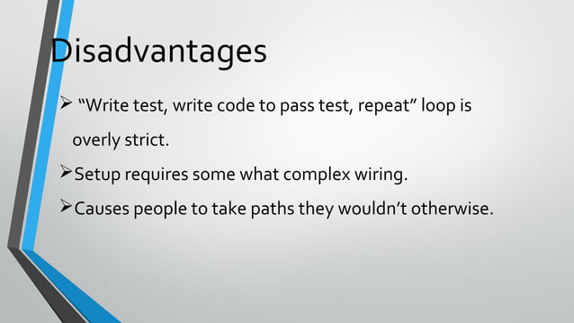 Test Driven Development | PPT