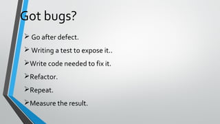 Test Driven Development | PPT
