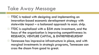 TTDC Summary Presentation | PPT