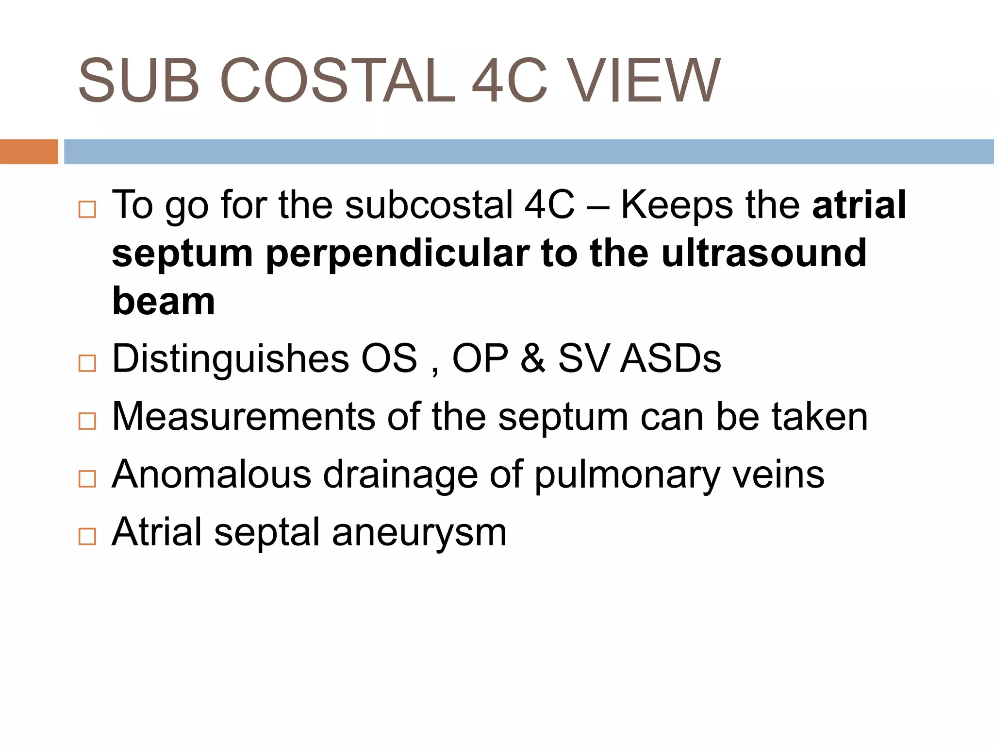 Tte and tee assessment for asd closure 2 | PPTX