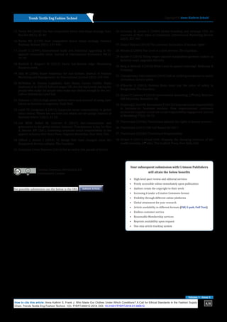 Crimson Publishers - Who Made Our Clothes Under Which Conditions? A ...