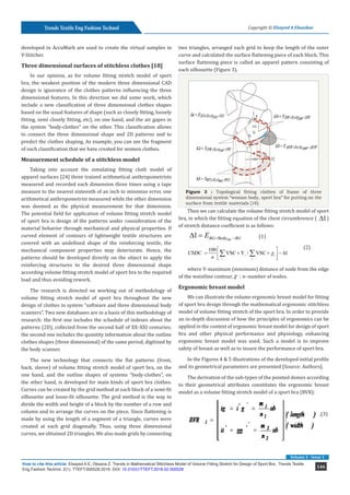 Trends in Mathematical Stitchless Model of Volume Fitting Stretch for Design of Sport Bra ...