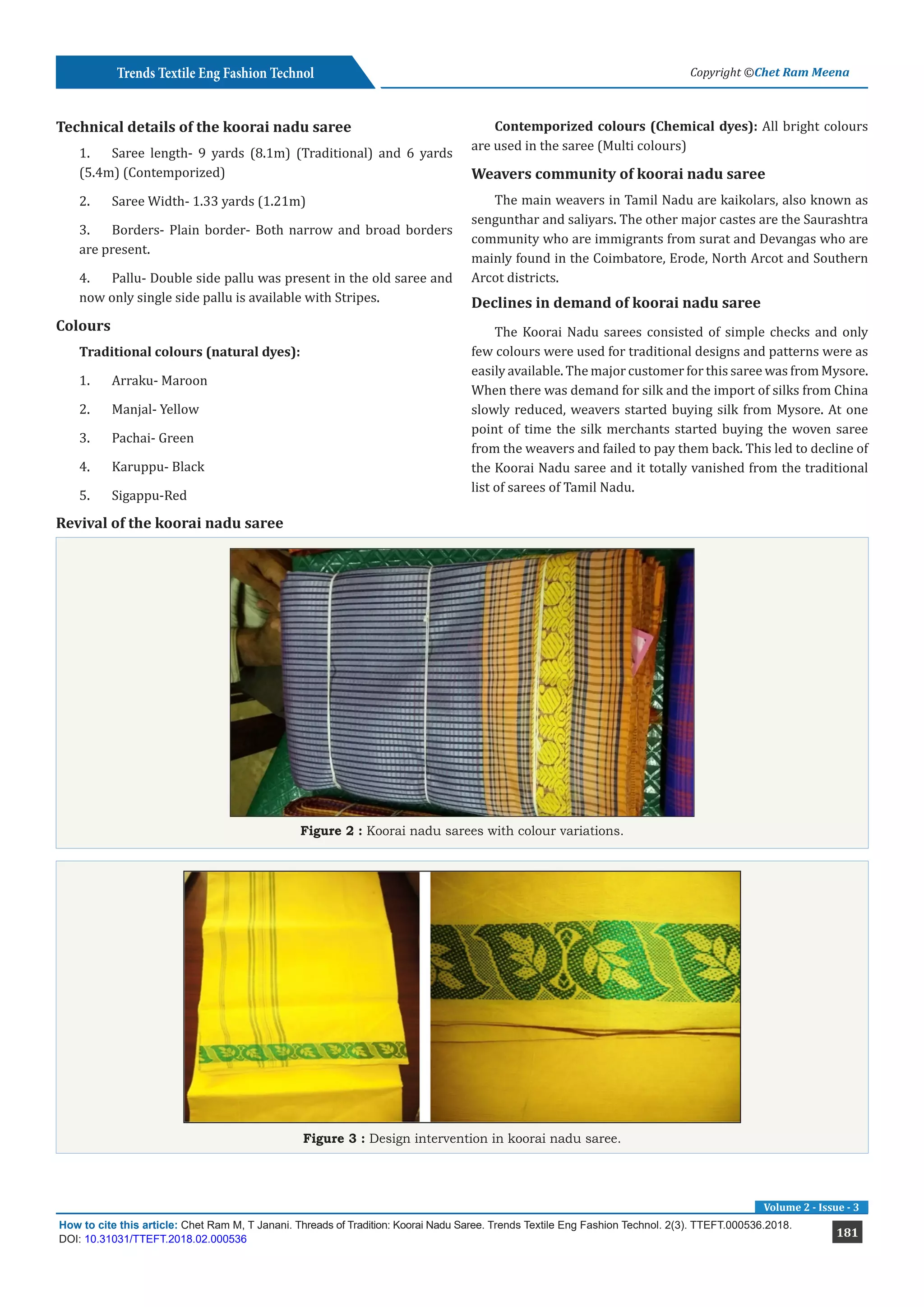 Threads of Tradition: Koorai Nadu Saree