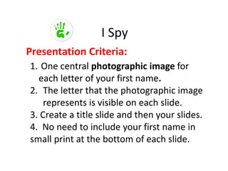 TTE i spy | PDF | Technology & Computing