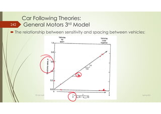 TTEng 422 s2021 module 5 Introduction to Traffic Flow Theory | PDF