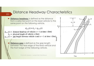 TTEng 422 s2021 module 5 Introduction to Traffic Flow Theory | PDF