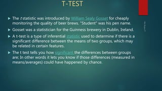 Ttest | PPTX