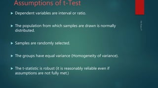 Ttest | PPTX