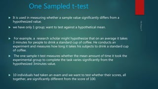 Ttest | PPTX