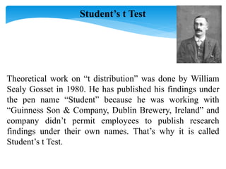 t test | PPTX