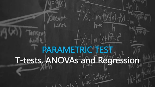 T Test and ANOVA Presentation_By Limon.pptx | Standardized Testing ...